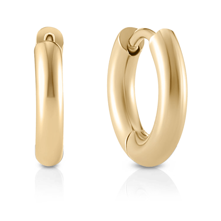 Mini Gold Hoops – Florence London Jewellery